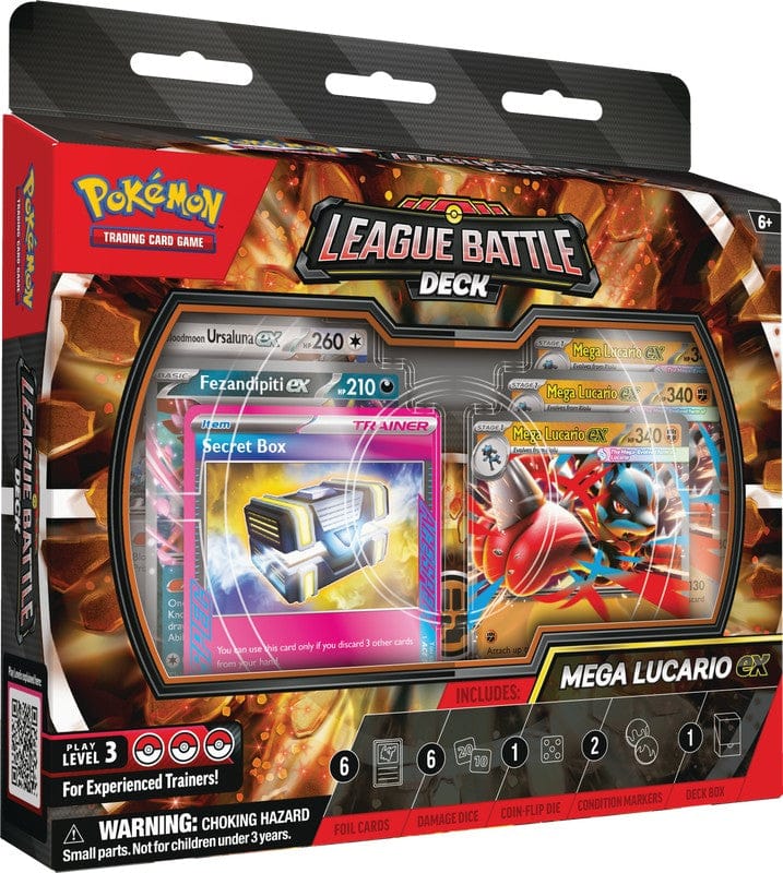 Pokemon Mega Lucario ex League Battle Deck – KimTastic Cards and ...